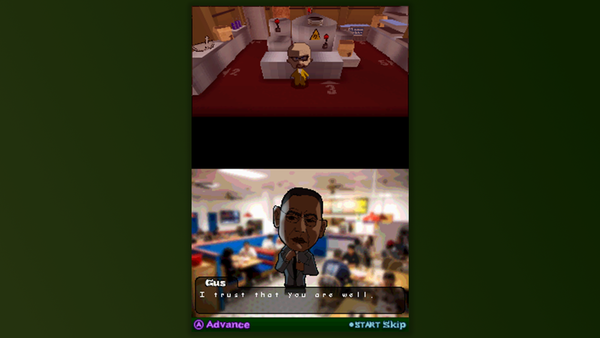 Breaking Bad DS - Breaking Bad, as a Nintendo DS game, complete with 3D ...